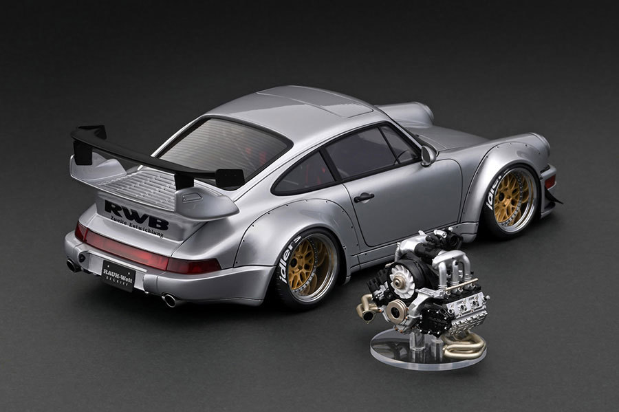 Yahoo!オークション - イグニッションモデル・WEB限定 1/18 RWB ポルシ...