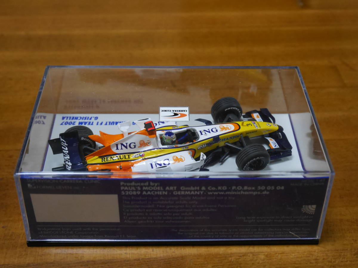 Yahoo!オークション - 即決 1/43 ミニチャンプス ルノー R27 G.フィジ...