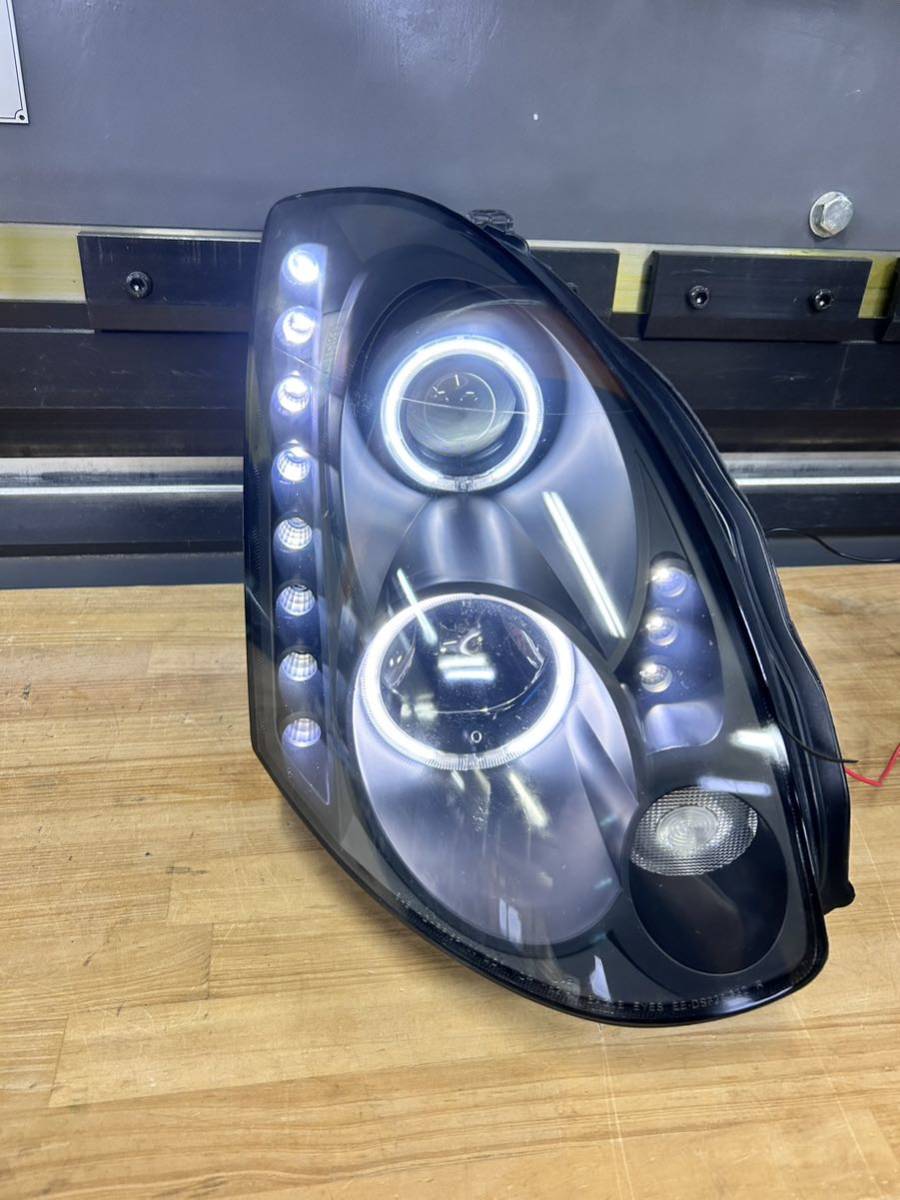 Yahoo!オークション - スカイライン V35 社外 カスタム ヘッドライト ...