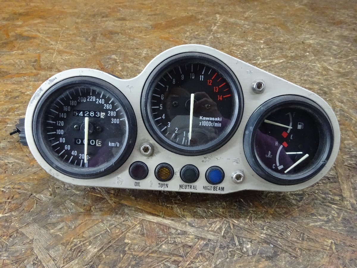 Yahoo!オークション - [K93] ZX-9R ZX900B 純正 スピードメーター 動作...