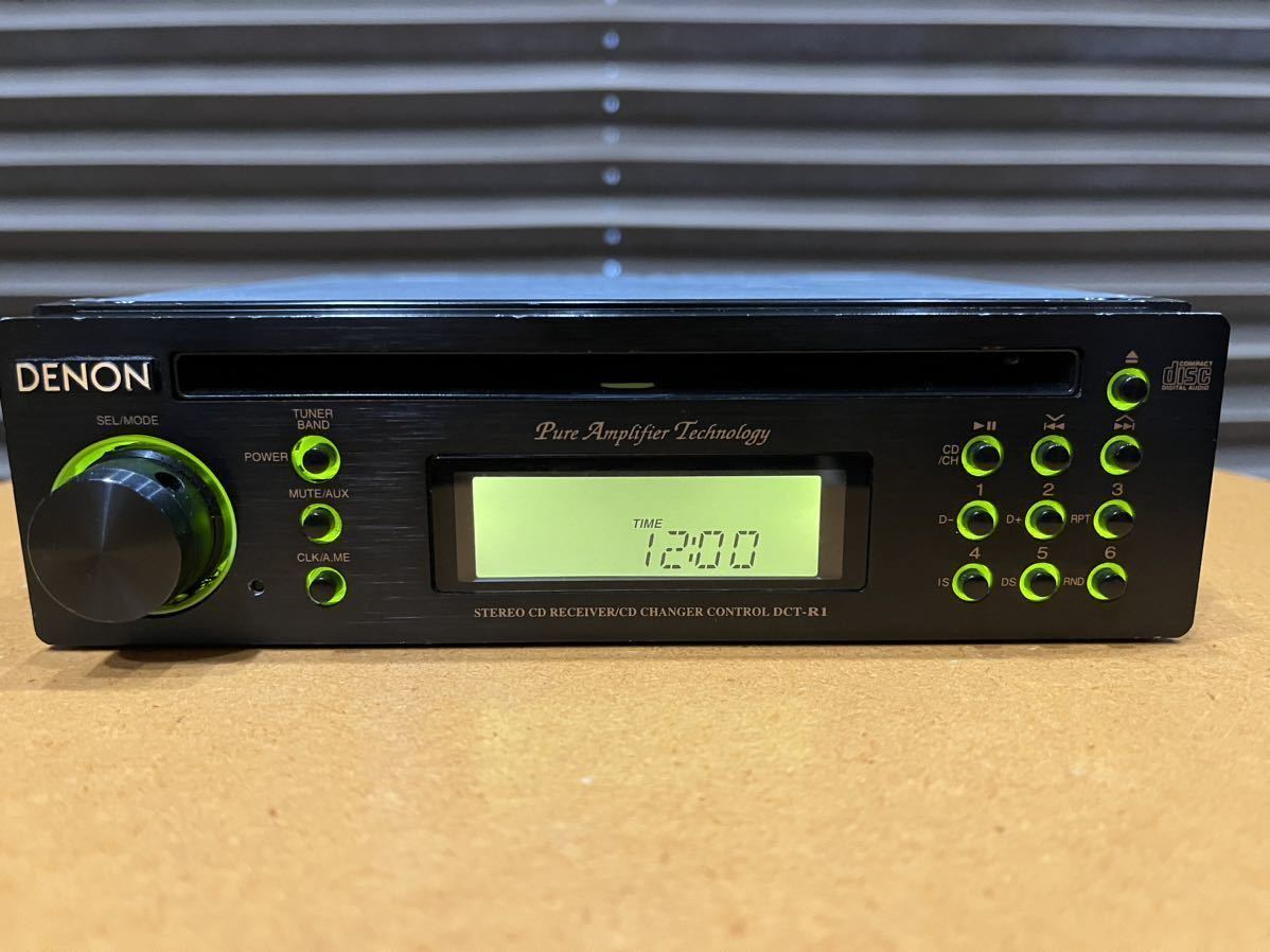 Yahoo!オークション - DENON DCT-R1 ブラックフェイス デノン
