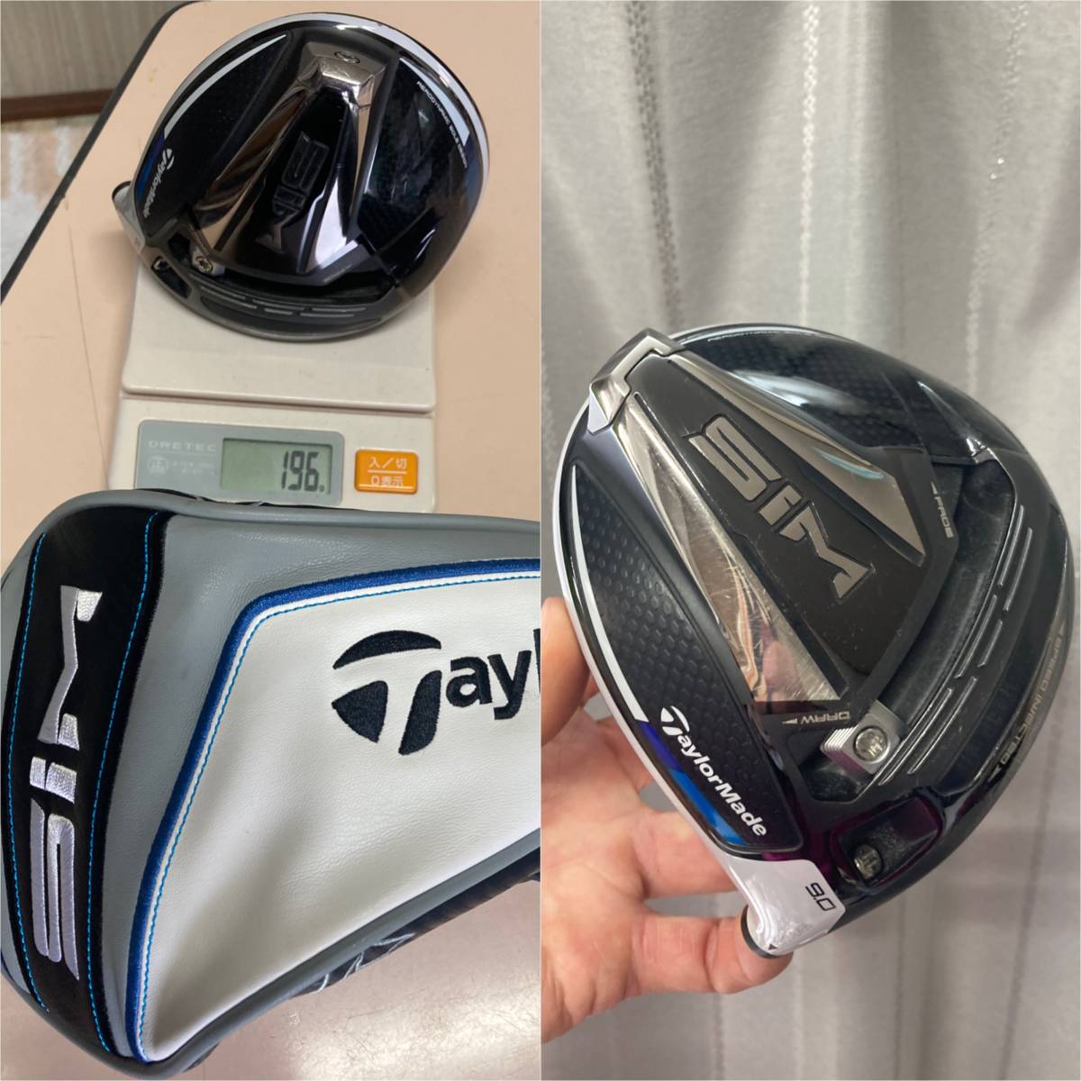 Yahoo!オークション - 綺麗/SIM 9.0°195gヘッド単品郵便物定形外790円