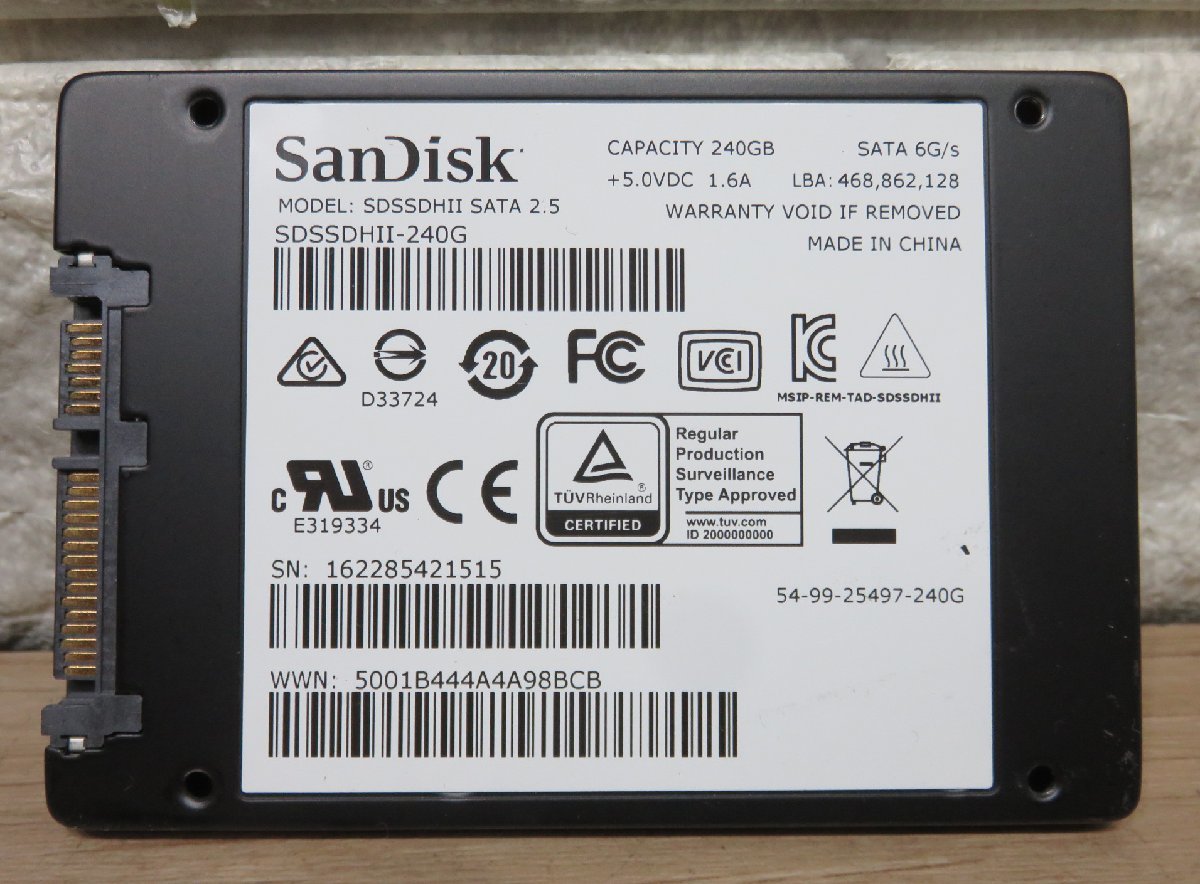 Yahoo!オークション - ≪中古品≫SSD いろいろブランド 240G x4種[t2...