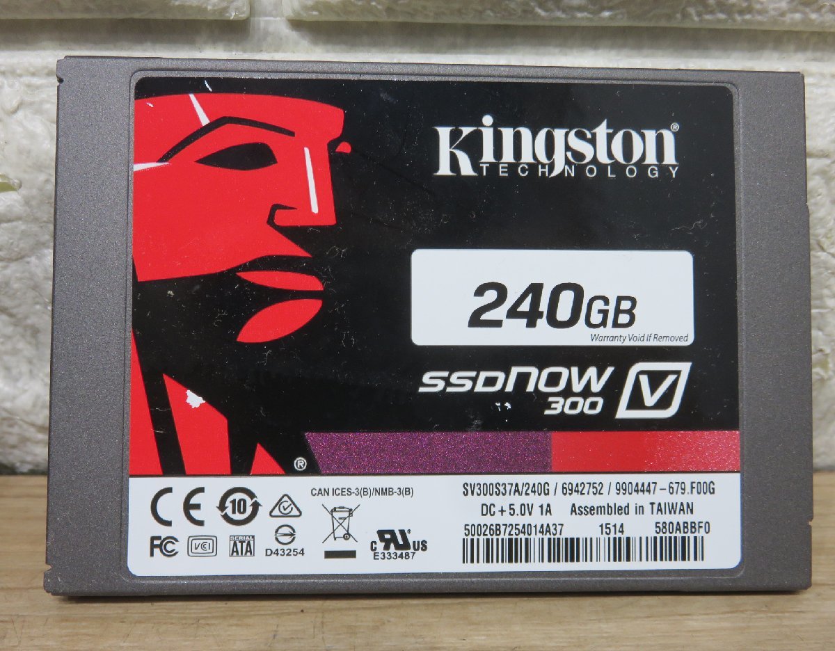 Yahoo!オークション - ≪中古品≫SSD いろいろブランド 240G x4種[t2...