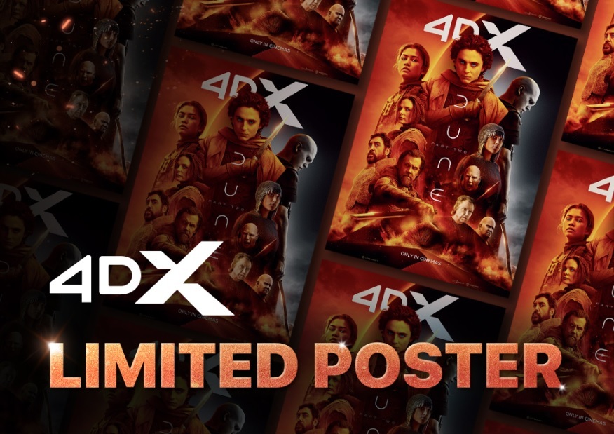 Yahoo!オークション - 入場者特典 4DX ポスター特殊加工 『デューン 砂...