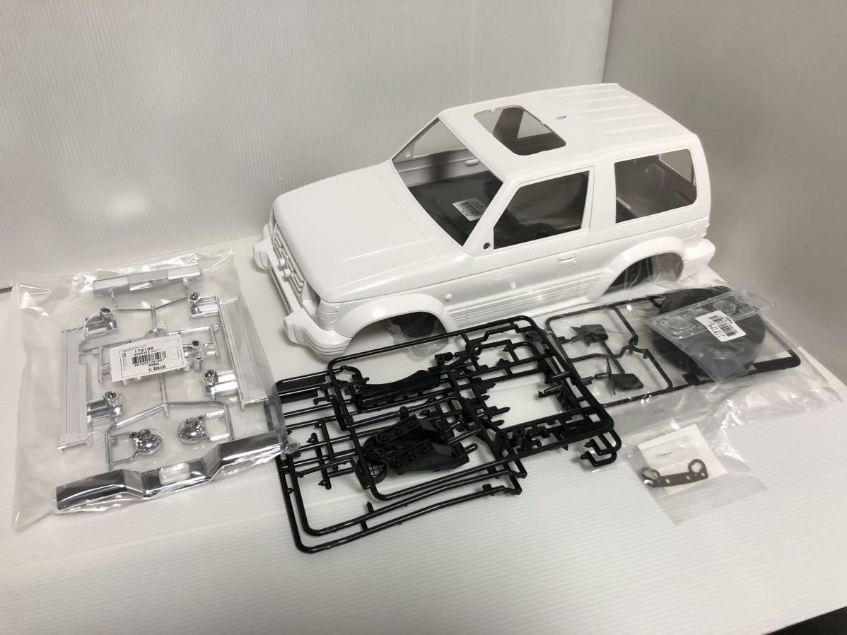Yahoo!オークション - タミヤ 1/10RC 三菱パジェロ メタルトップワイド...