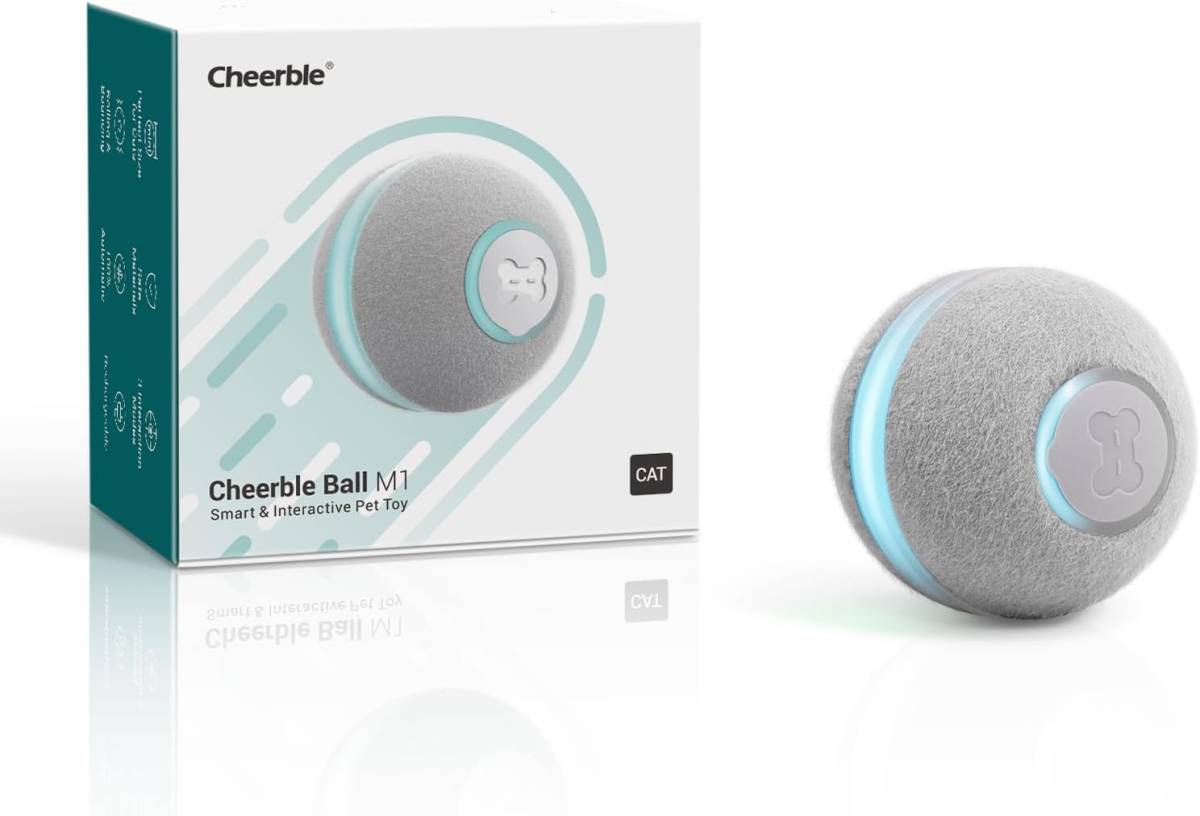 Yahoo!オークション - Cheerble 猫おもちゃ 猫ボール 猫電動おもちゃ ...
