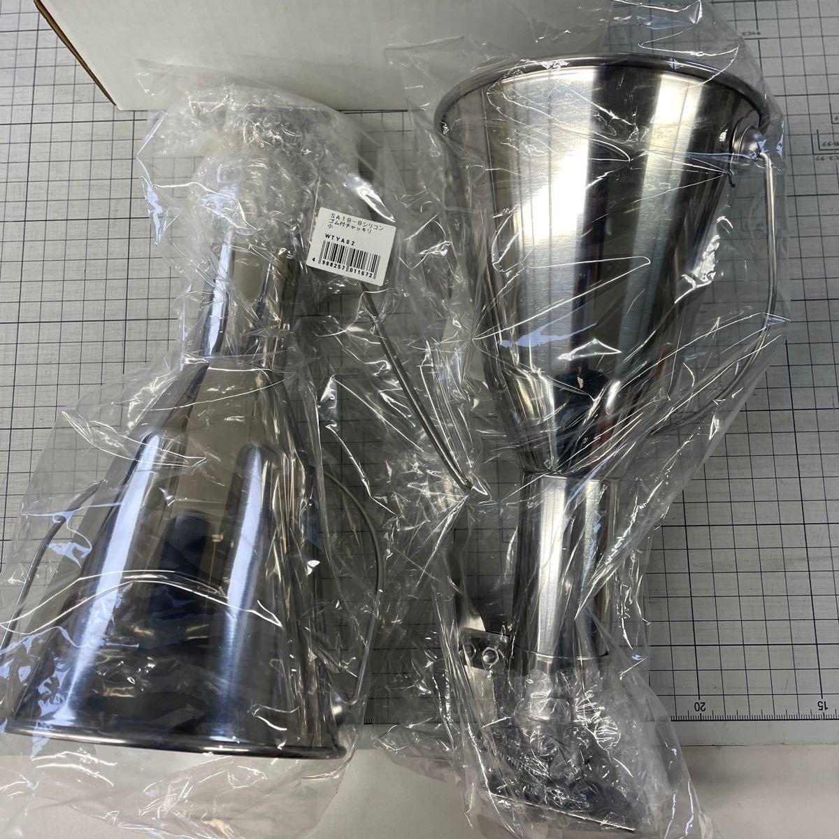 Yahoo!オークション - 業務用 チャッキリ2個セット sa18-8シリコンゴム...