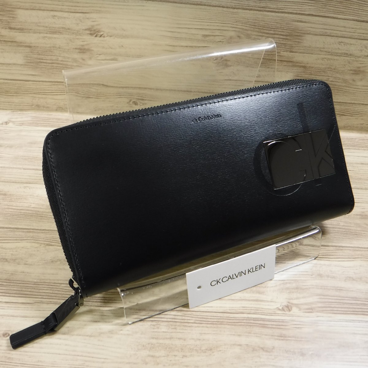 Yahoo!オークション - QQ886 CK カルバンクライン 定価26400円 新品 黒...