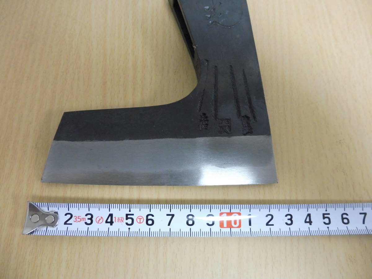 Yahoo!オークション - 「6022/T2A」 ① 斧 手斧 潮光 薪割り 山林道具 ...