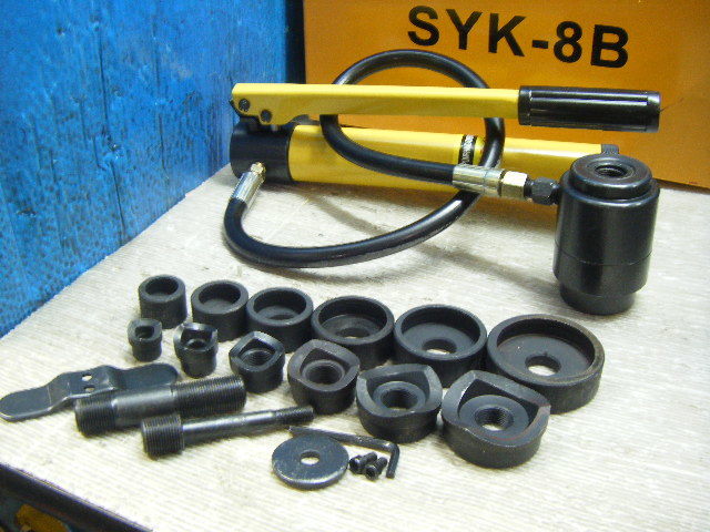 Yahoo!オークション - 美品 手動油圧パンチャー SYK-8B CP-180 油圧パ...