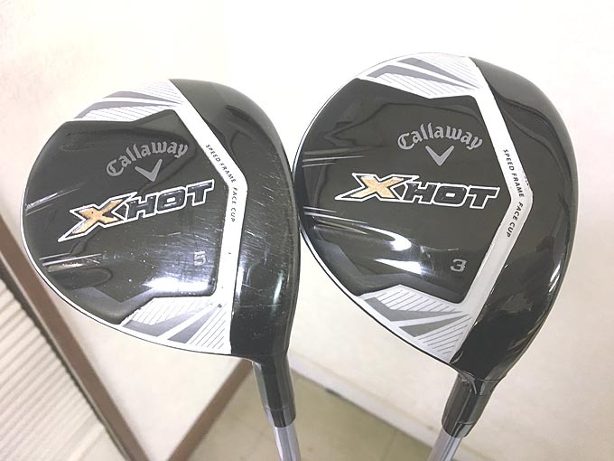 Yahoo!オークション - キャロウェイ X HOT 3番5番 (SR)【0643】
