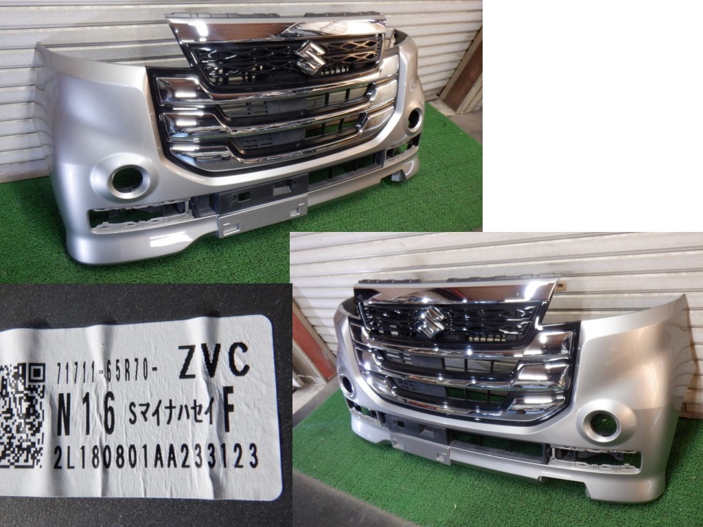 Yahoo!オークション - スペーシア カスタムZ MK42S フロントバンパー ...