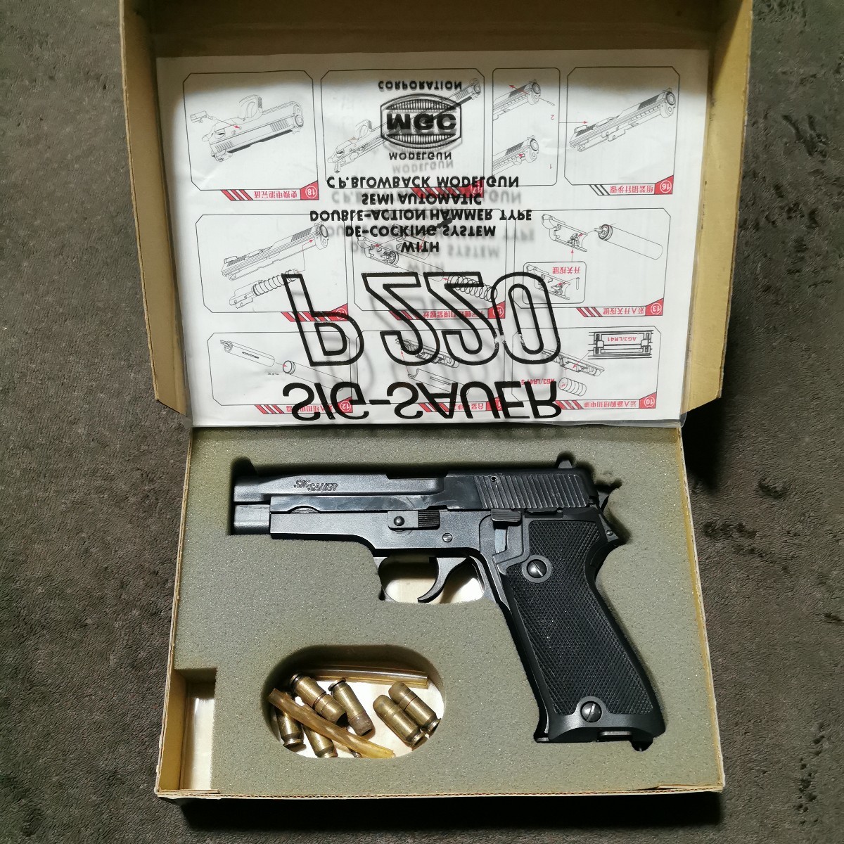 Yahoo!オークション - 【動作確認済】 SPG インサート有り MGC P220 モ...