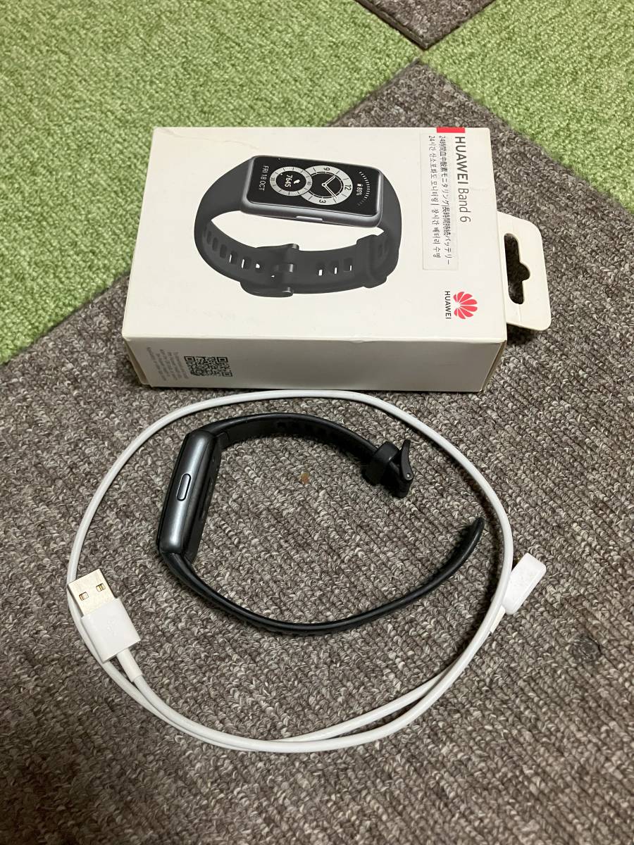 Yahoo オークション 【huawei】 ファーウェイ Band 6 スマートウォ