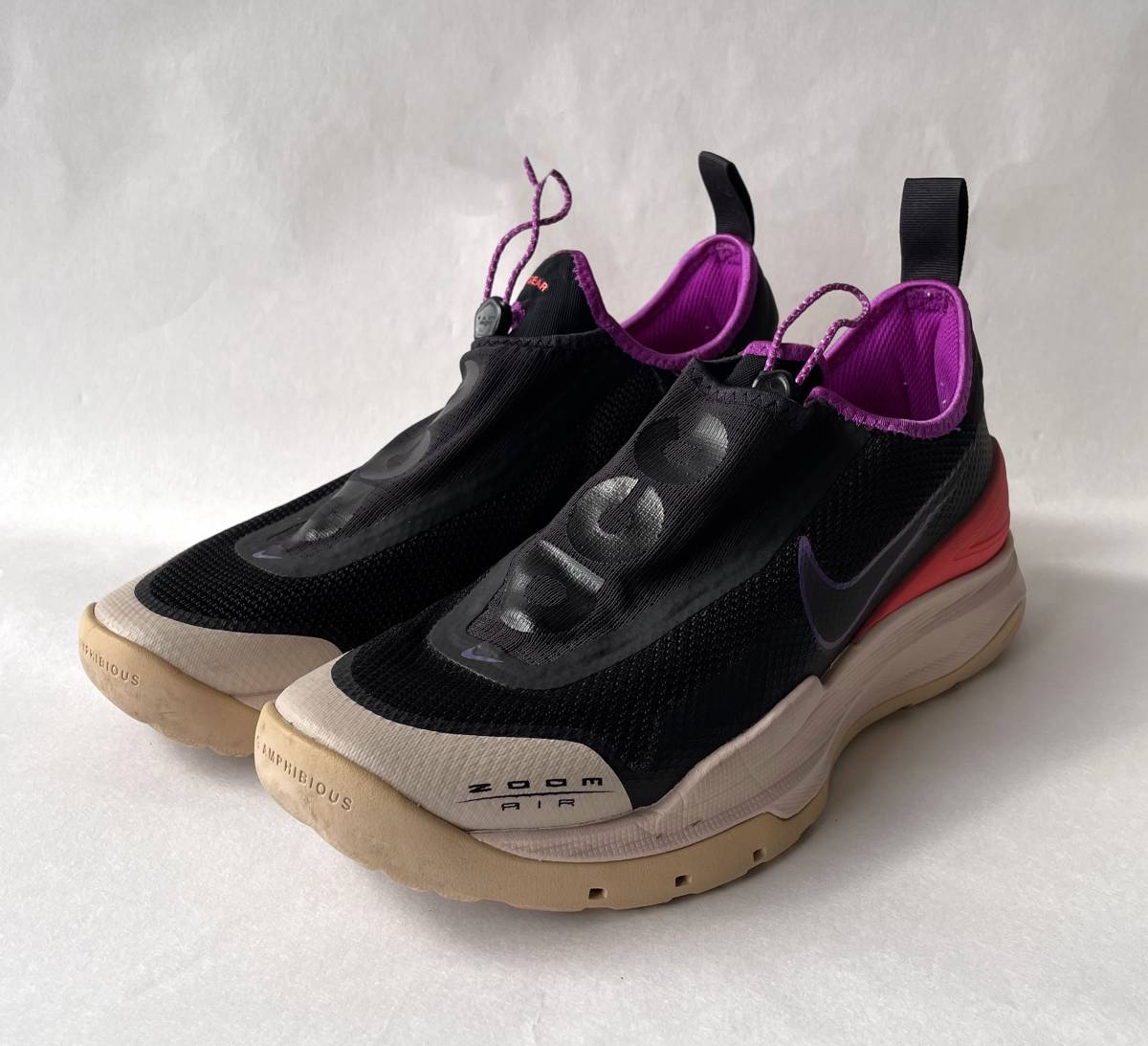 Yahoo!オークション - Nike ACG Air Zoom AO US9.5 27.5cm ブラック パ...