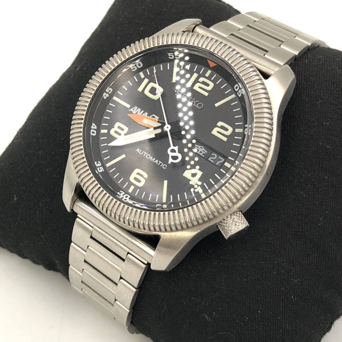 Yahoo!オークション - 2.8NI-Y99 SEIKO メンズ腕時計 ANA/セイコー/ア...