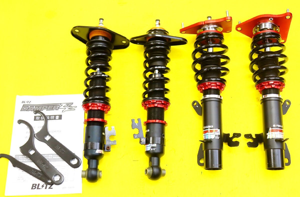 MINI ミニ RA16 RE16 R50 R52 R53 BLITZ DAMPER ZZ-R 車高調(サスペンションキット（一式）)｜売買されたオークション情報、yahooの商品情報を ...