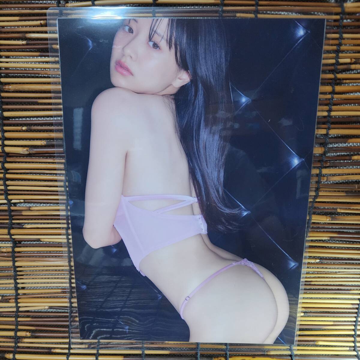 Yahoo!オークション - 【厚手150μラミネート加工】森香澄 水着 A4 雑...