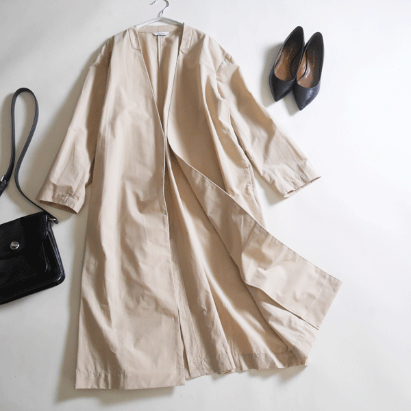 ユーズド ジャーナルスタンダードrelume 春 ノーカラースプリングコート ベージュ38M さっと羽織れる大人め春アウター(その他)｜売買されたオークション情報、yahooの商品情報を ...