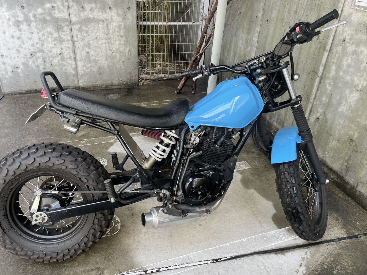 Yahoo!オークション - YAMAHA TW225 スカチューン キムタク仕様 DJ09J ...