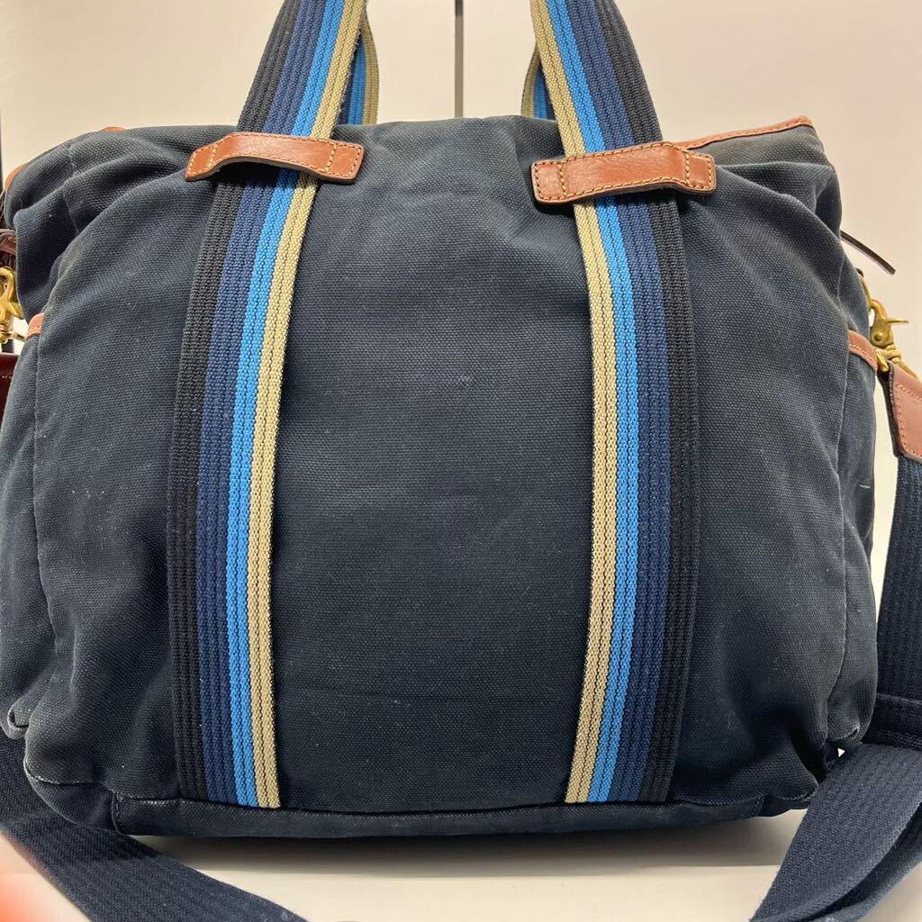 2way Paul Smith マルチストライプ ポールスミス トートバッグ ビジネス ハンド 通勤 通学 レザー 本革 虹色 ナイロン 黒 青 A4 キャンバス(かばん、バッグ)｜売買された ...