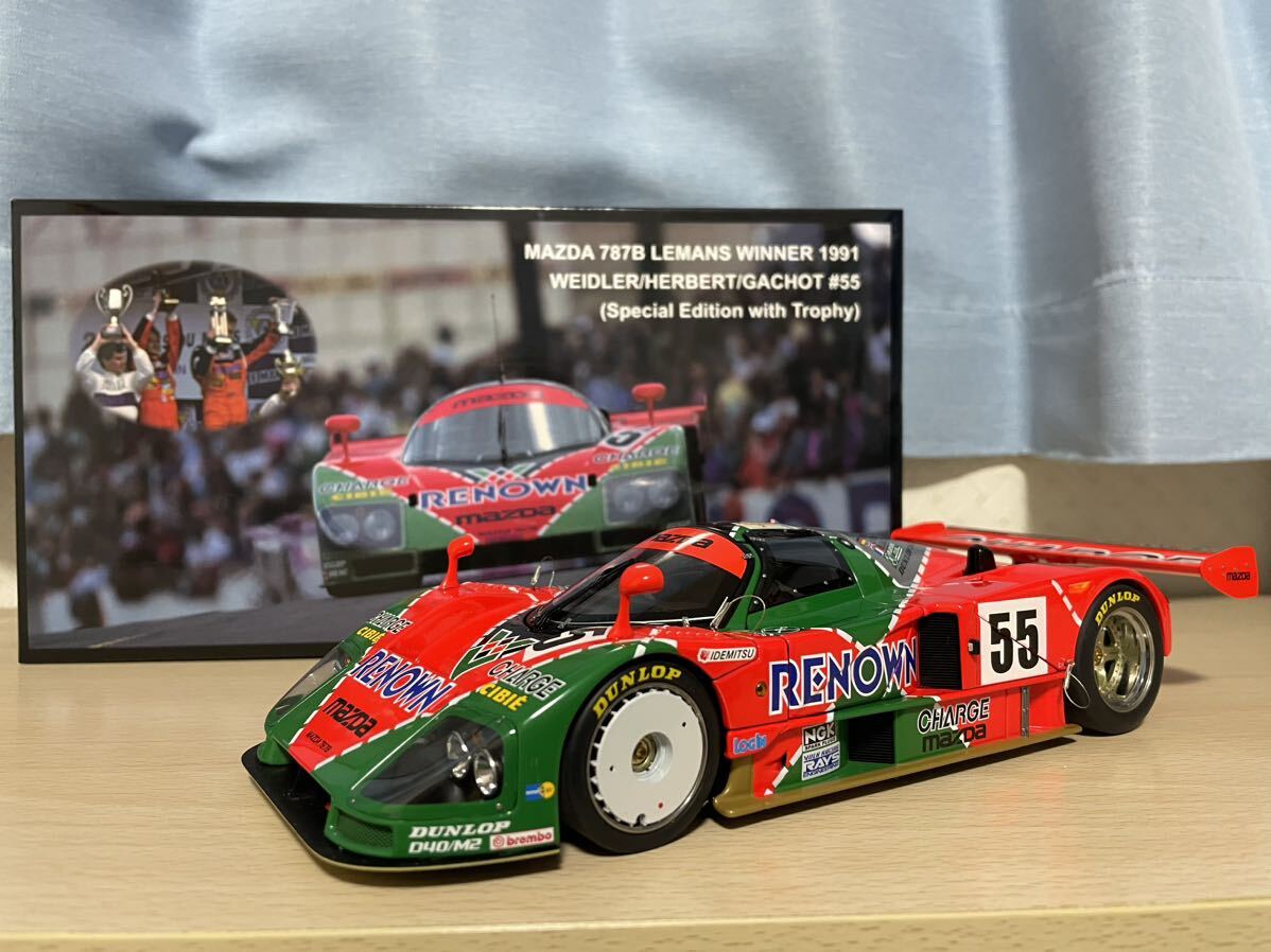 Yahoo!オークション - オートアート 1/18 MAZDA 787B LEMANS Yahoo!オークション - オートアート 1/18 MAZDA 787B LEMANS