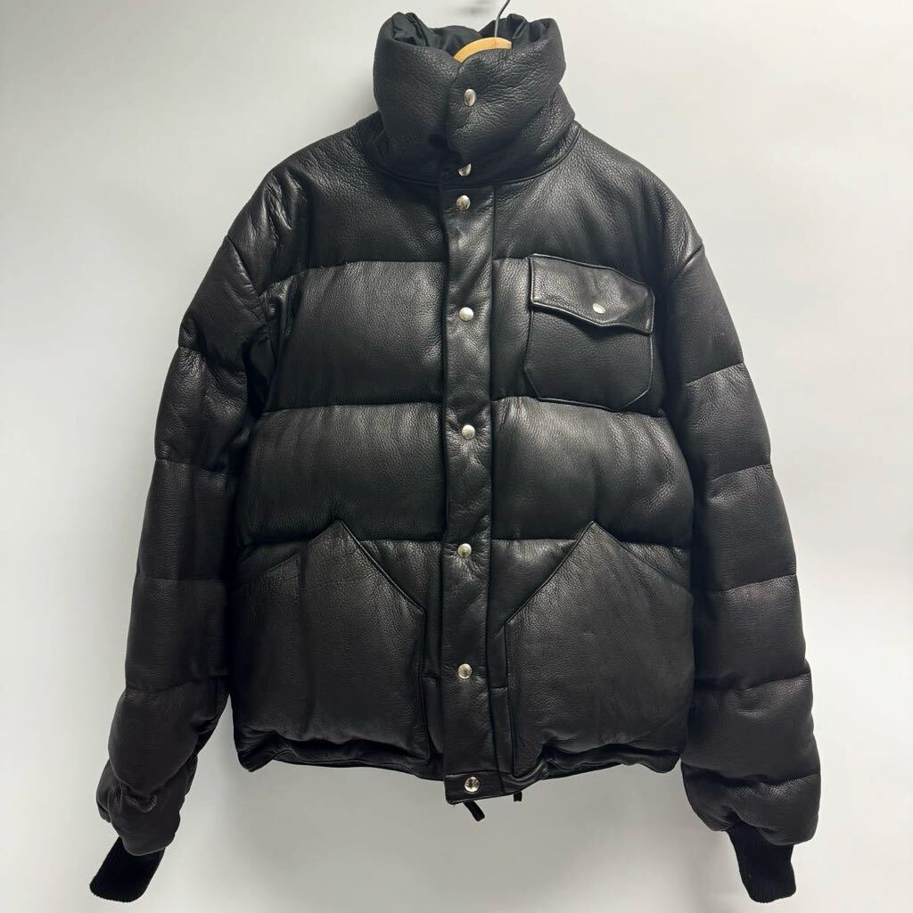 Yahoo!オークション - USA製 Crescent Down Works レザーダウンジャケ...