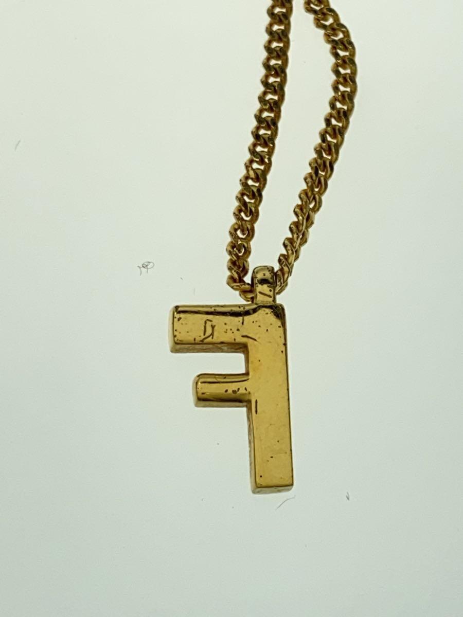 FENDI◇ネックレス/-/カラーストーン/GLD/トップ有/レディース FENDI◇ネックレス/-/カラーストーン/GLD/トップ有/レディース