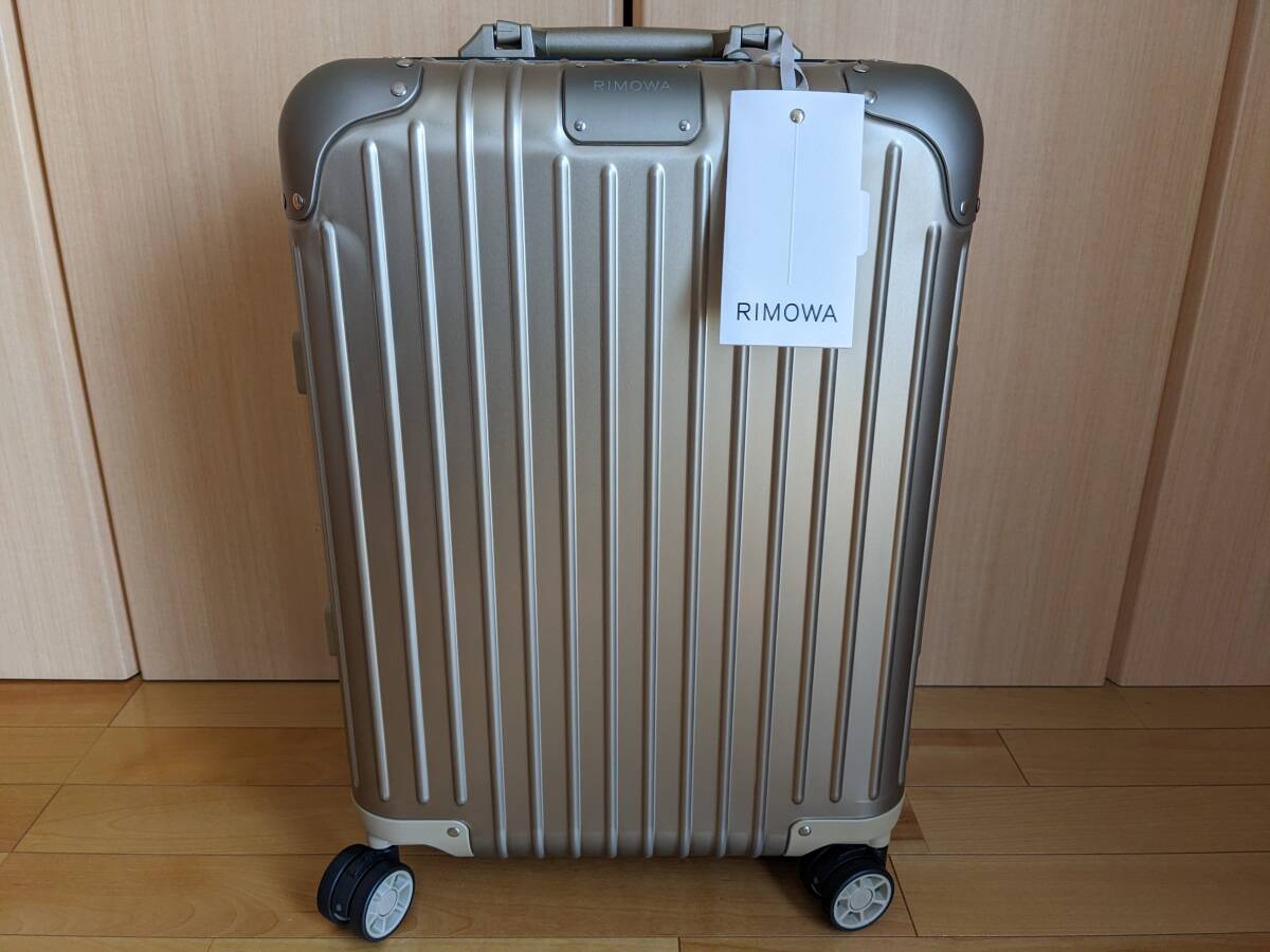 日本代購代標第一品牌【樂淘letao】-rimowa Original Cabin S Titanium リモワ オリジナル キャビン S