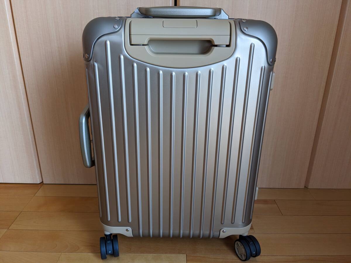 日本代購代標第一品牌【樂淘letao】-rimowa Original Cabin S Titanium リモワ オリジナル キャビン S