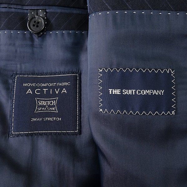 Yahoo!オークション - 新品 スーツカンパニー ACTIVA ストレッチ ウー...