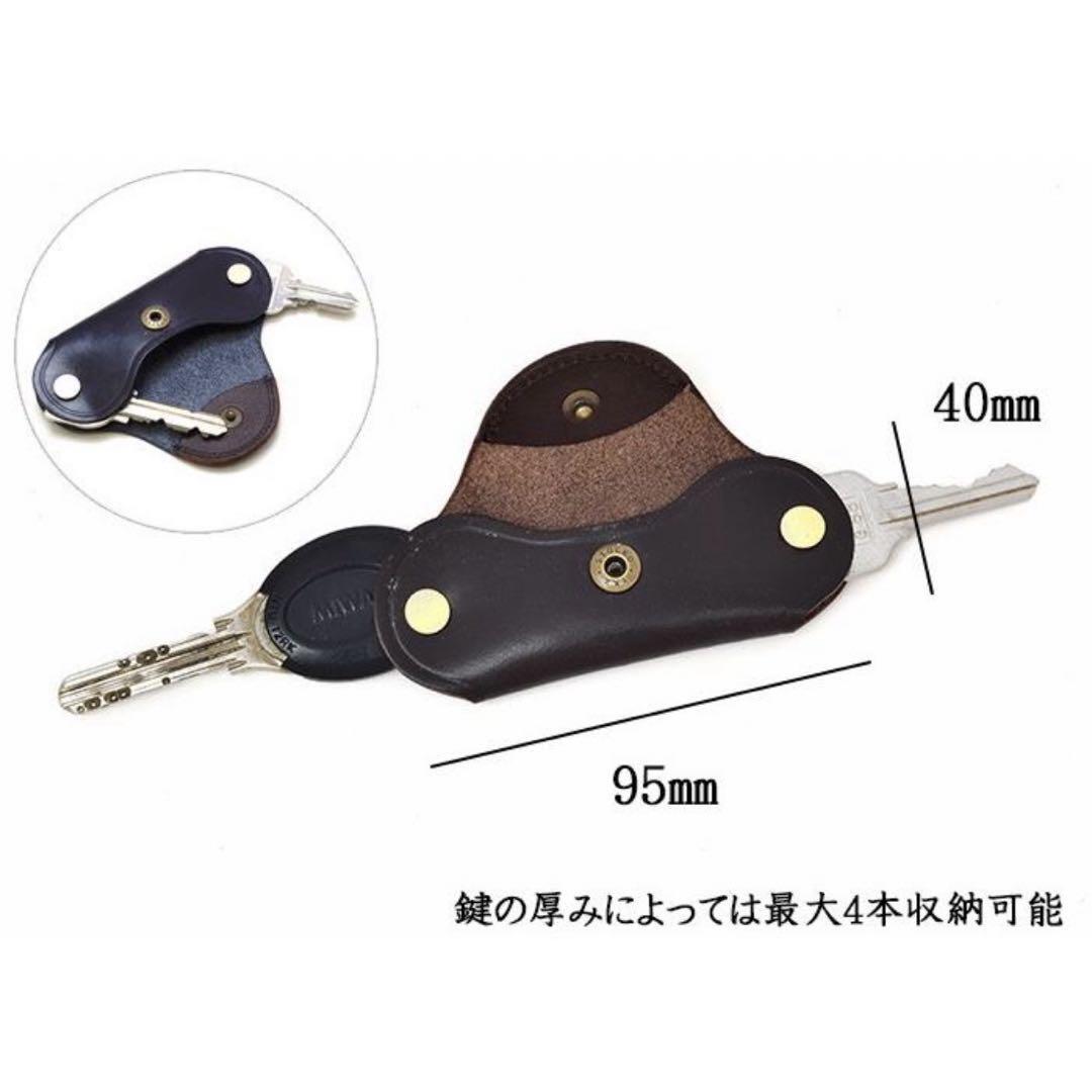 Yahoo!オークション - c379美品【UKブライドルレザー】スマート キーケ...