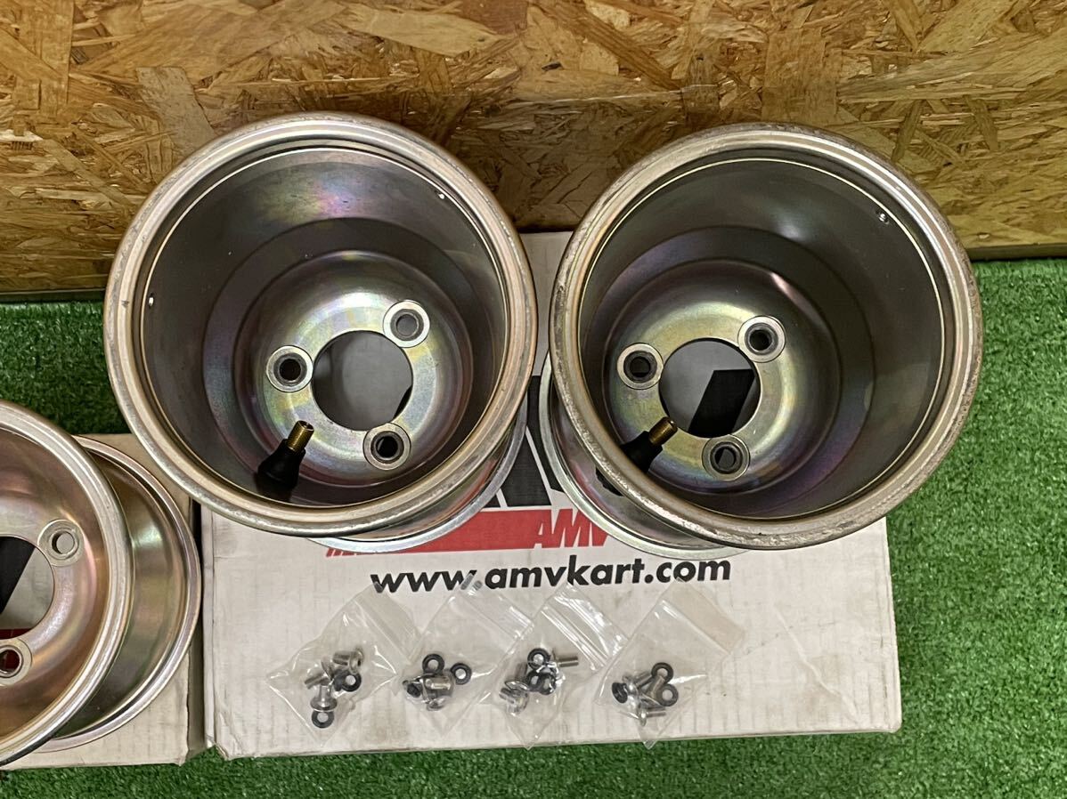 Yahoo!オークション - #02942 未走行 AMV マグネシウム ホイール 130/2...