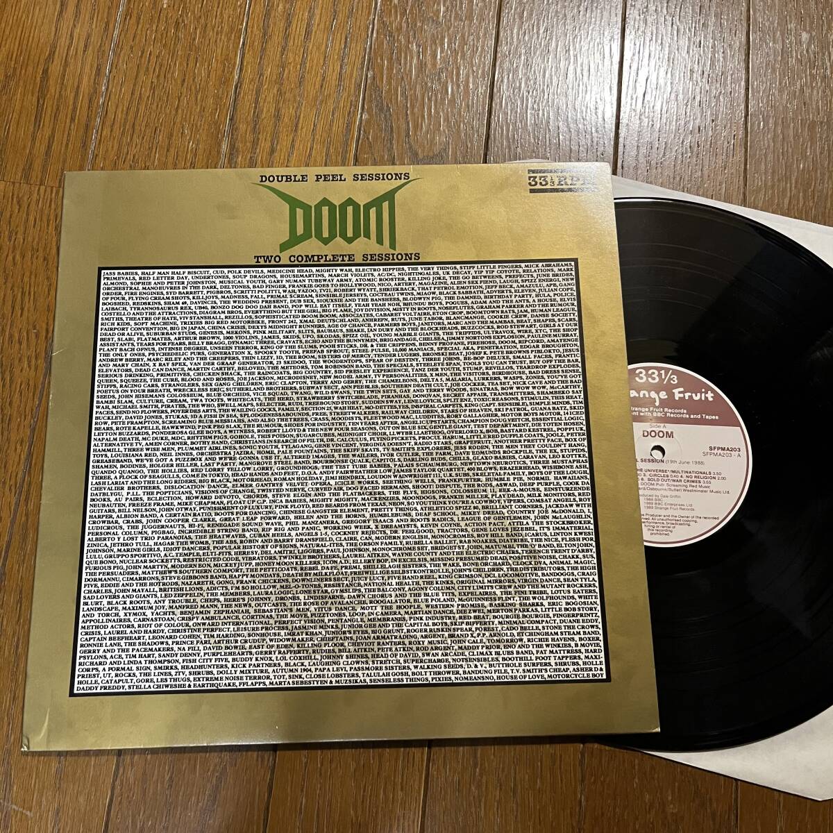 Yahoo!オークション - DOOM LPレコード PUNK HARDCORE