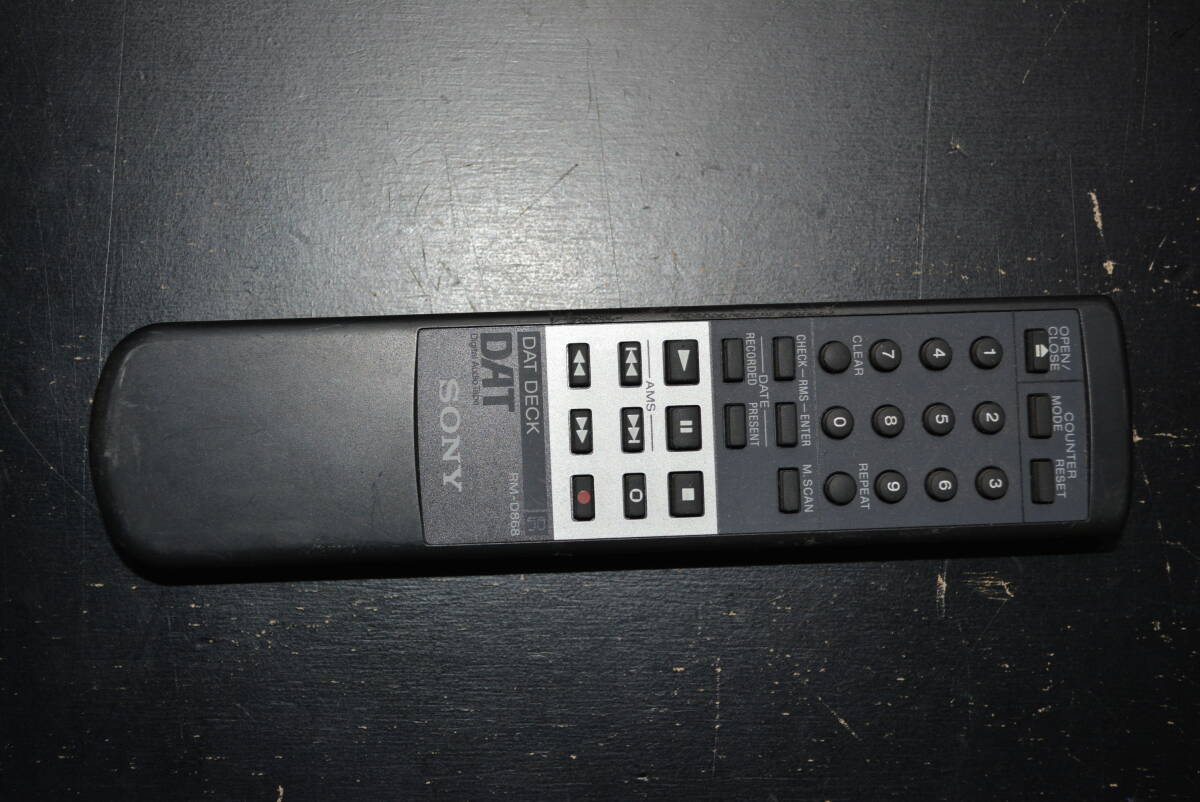 Yahoo!オークション - SONY DAT用リモコン RM-D868 DTCーZ5ES DTC-A8...