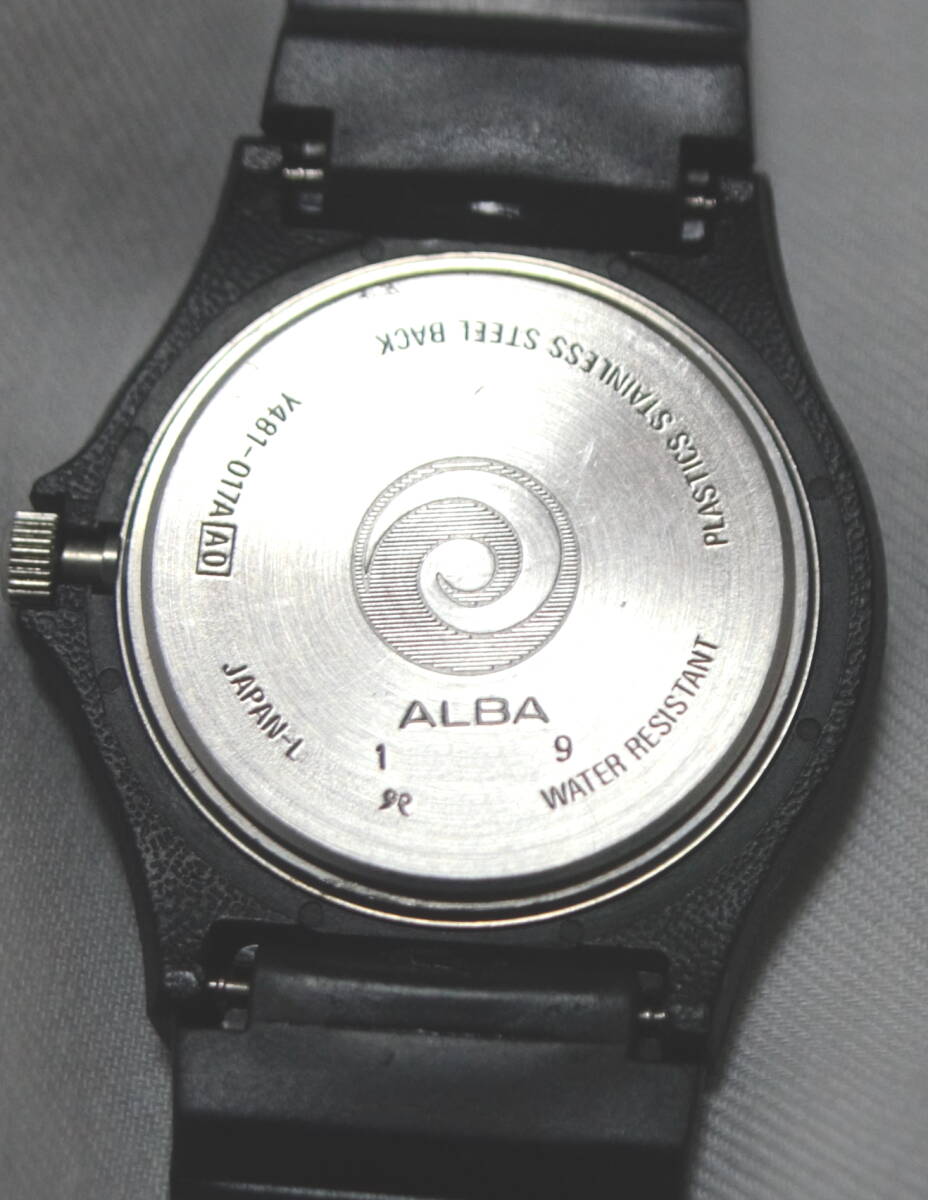 Yahoo!オークション - セイコー ALBA アルバ ミッキーマウス ダイバー...