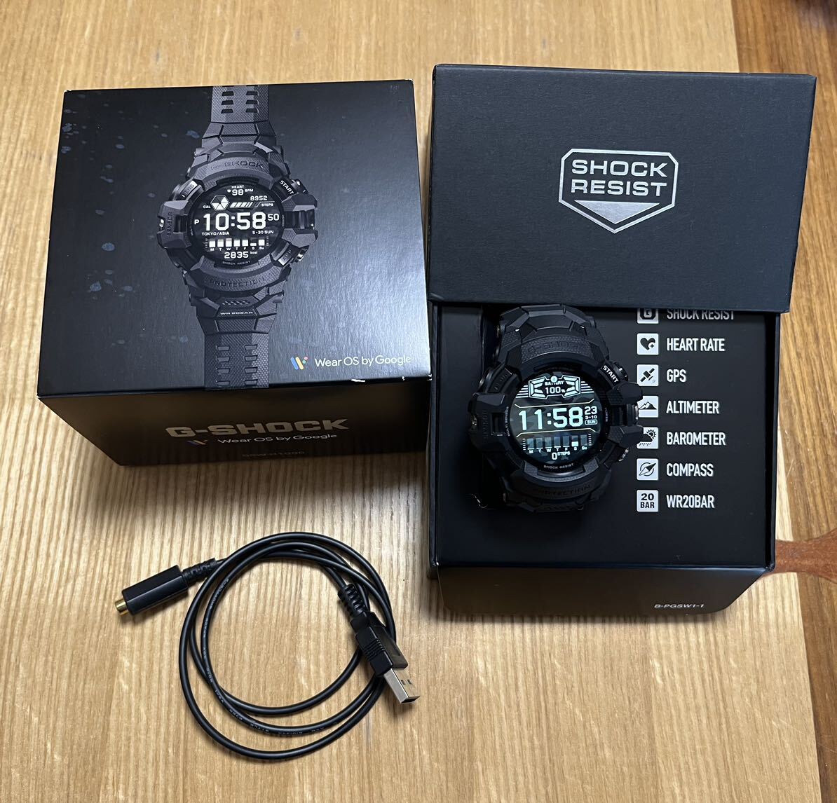 G-SHOCK GSW-H1000(スマートウォッチ本体)｜売買されたオークション情報、yahooの商品情報をアーカイブ公開 - オークファン（aucfan.com）