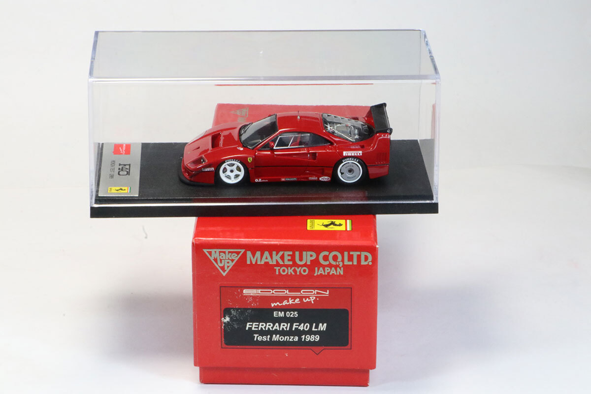 Yahoo!オークション - EM025 アイドロン 1/43 フェラーリ F40 LM Yahoo!オークション - EM025 アイドロン 1/43 フェラーリ F40 LM