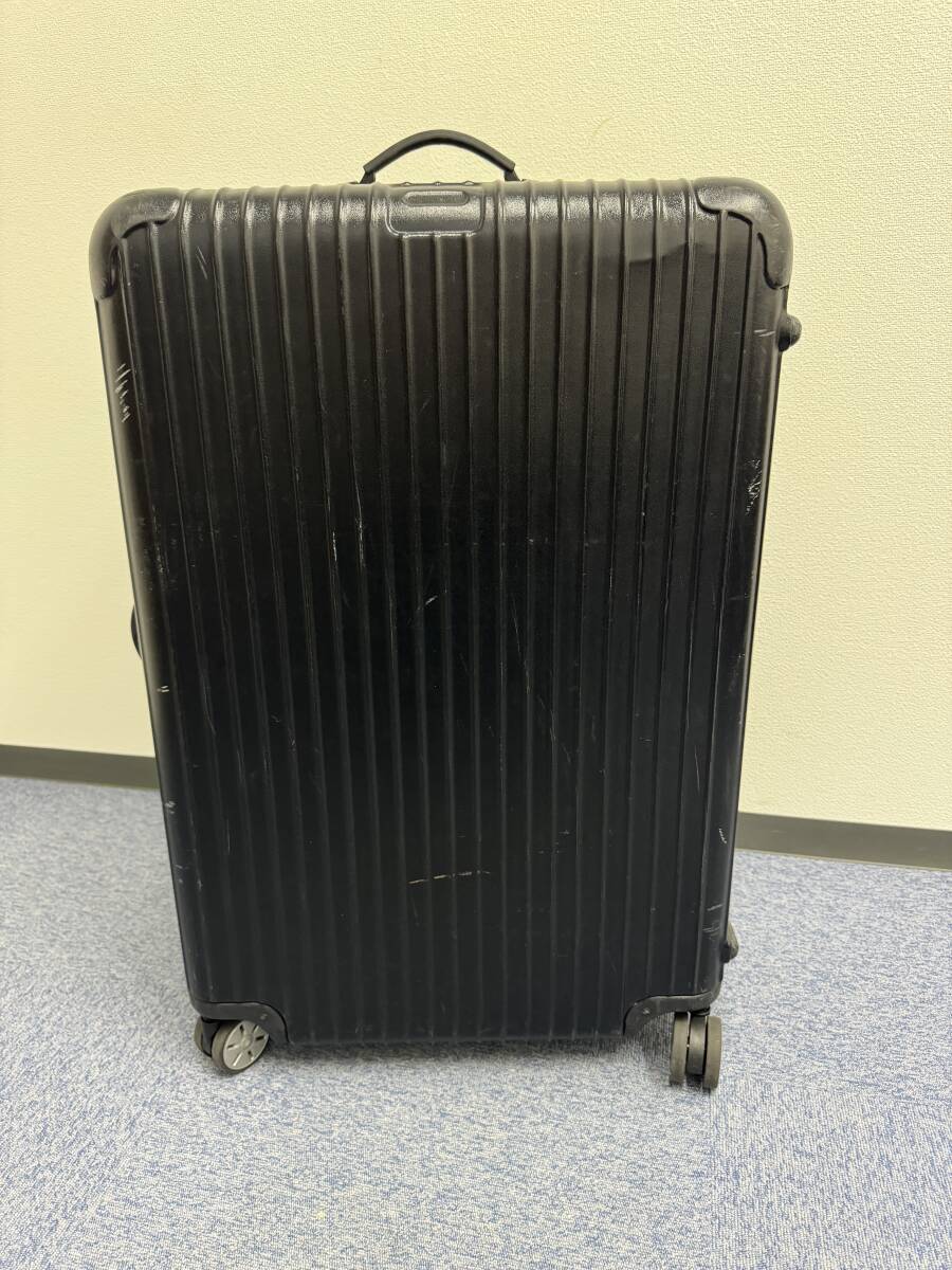 Yahoo!オークション - RIMOWA SALSA リモワ サルサ ブラック 4輪 82L ...