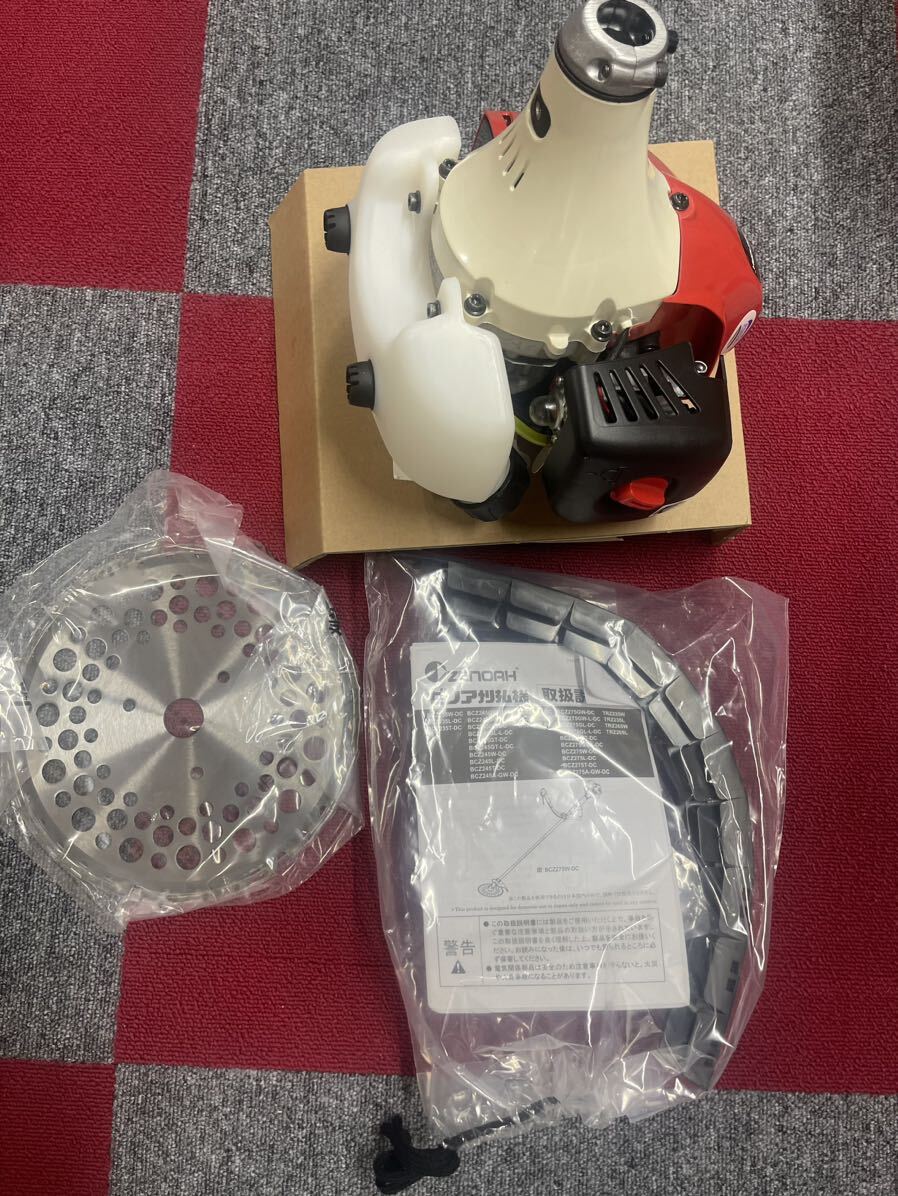 Yahoo!オークション - ゼノア TRZ235L 草刈機 刈払機 エンジンのみ