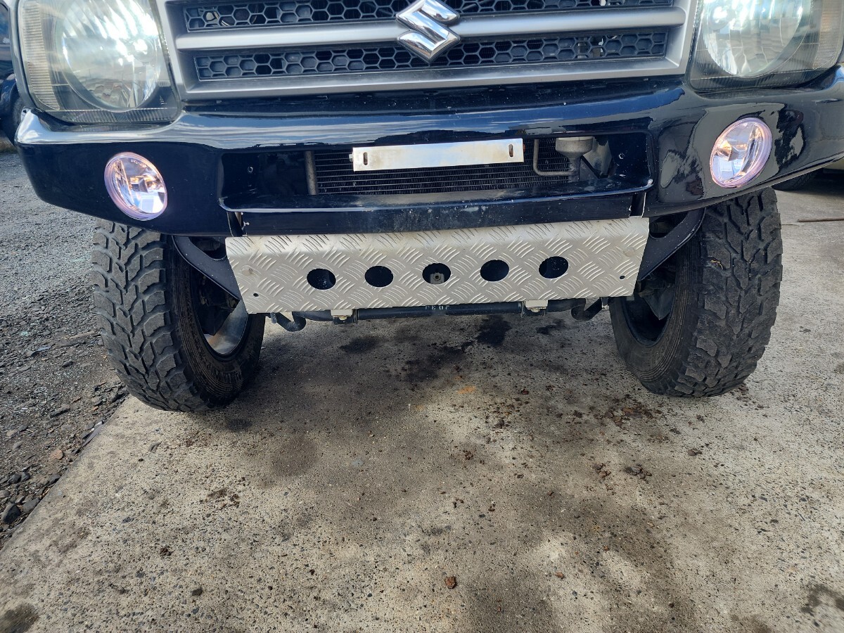 ジムニー JB23W 社外バンパー スキッドプレート フォグランプ付き(フロント)｜売買されたオークション情報、yahooの商品情報をアーカイブ公開 - オークファン（aucfan.com）