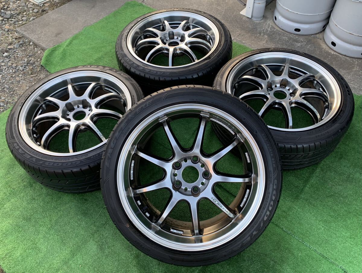 2021年製 Work EMOTION D9R 18インチホイール& 235/40R18~ 245/40R18 GOOD YEAR ジアルタイヤ4本セット 240323(ラジアルタイヤ)｜売買 ...