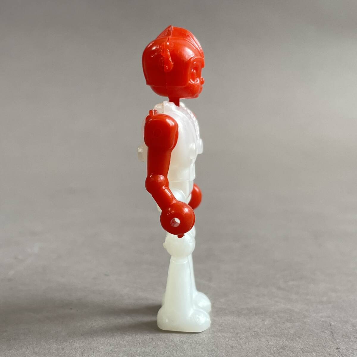 MS903 グリコのおまけ へんしんロボット パピーくん 1号 赤 白 MS903 グリコのおまけ へんしんロボット パピーくん 1号 赤 白