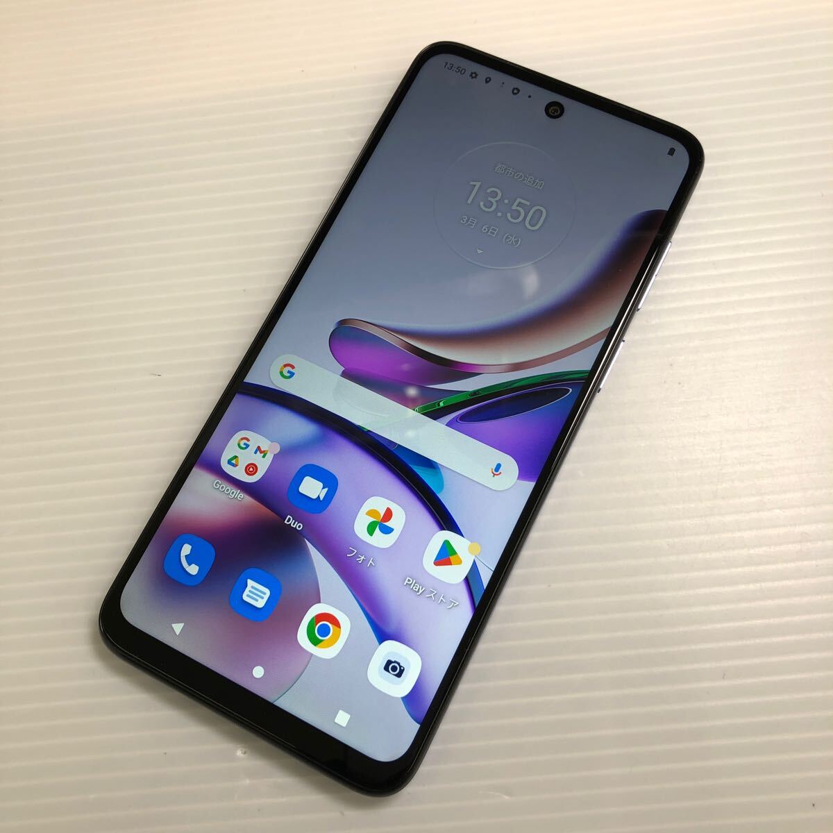 Yahoo!オークション - 【安心補償】【SIMフリー】Motorola Moto G13 03...