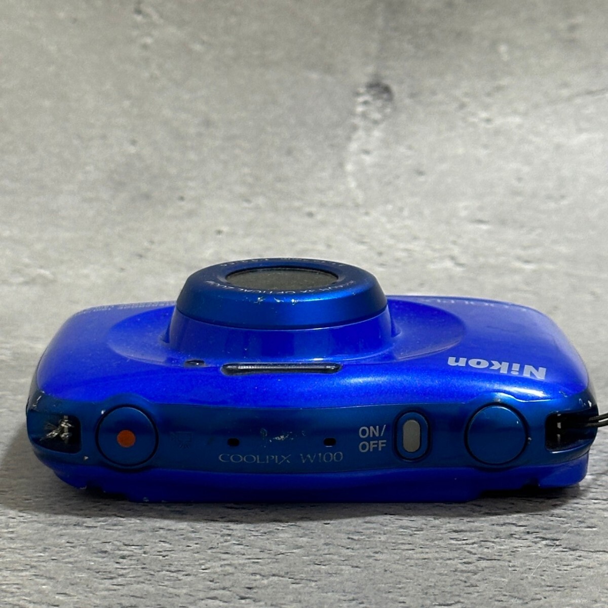 Yahoo!オークション - Nikon COOLPIX W100 ブルー｜デジタルカメラ 防...