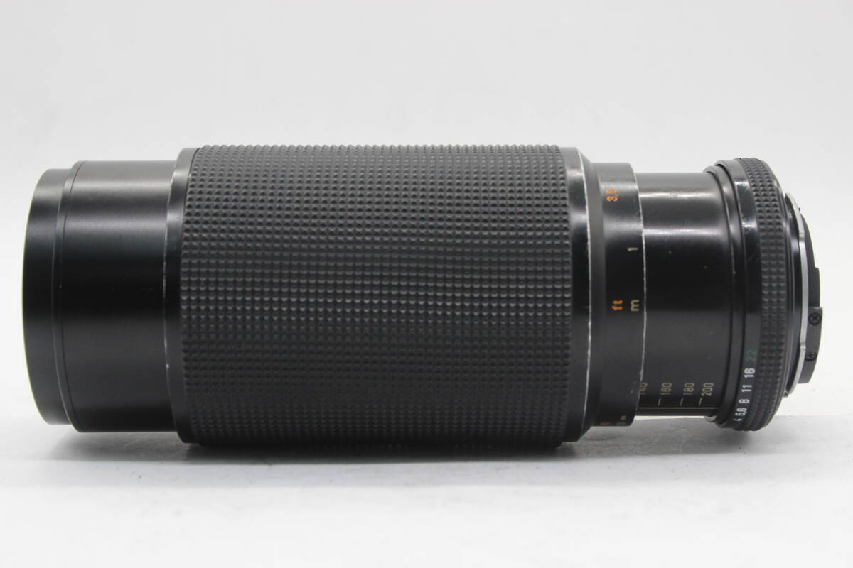 返品保証 カールツァイス Carl Zeiss Vario Sonnar 80 200mm F4 T 前後キャップ付き レンズ S8629