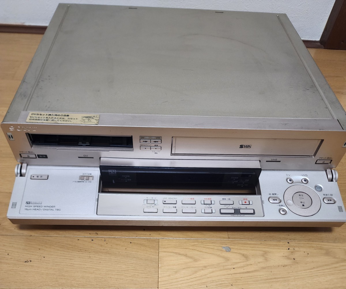 Yahoo!オークション - SONY DV&VHSダブルビデオ WV-DR7 ビデオデッキ ...