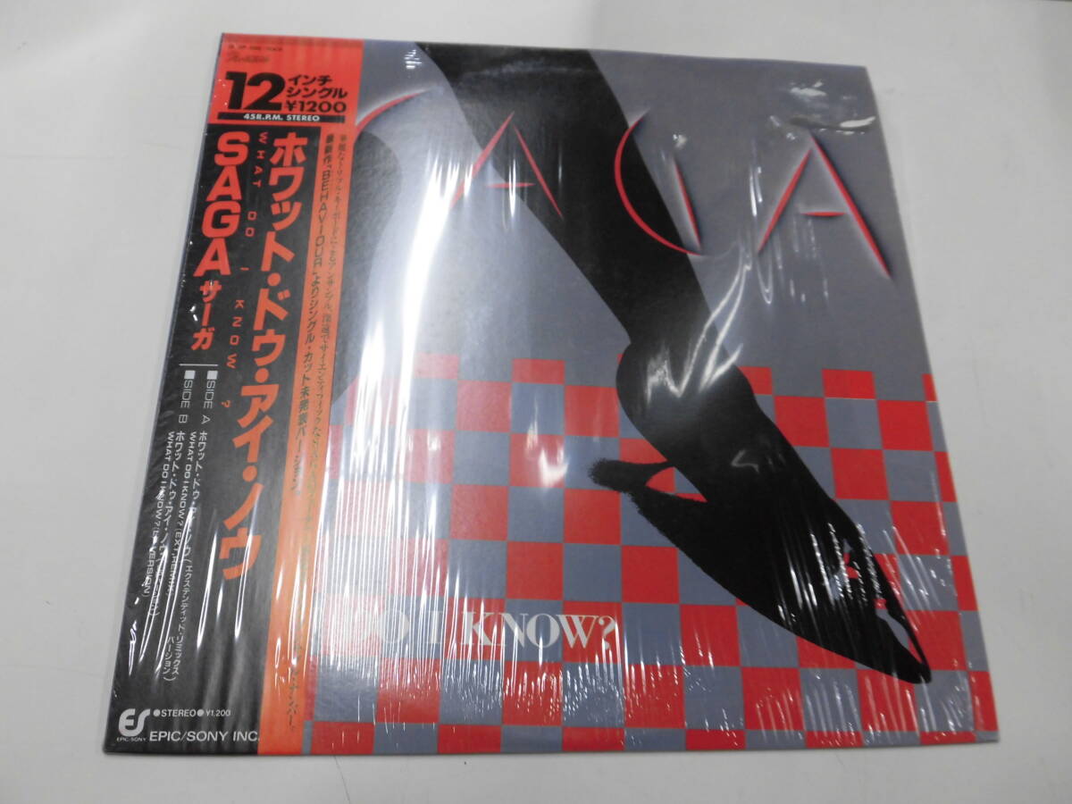 Yahoo!オークション - 12LP サーガ/ホワット・ドゥ・アイ・ノウ（帯付）