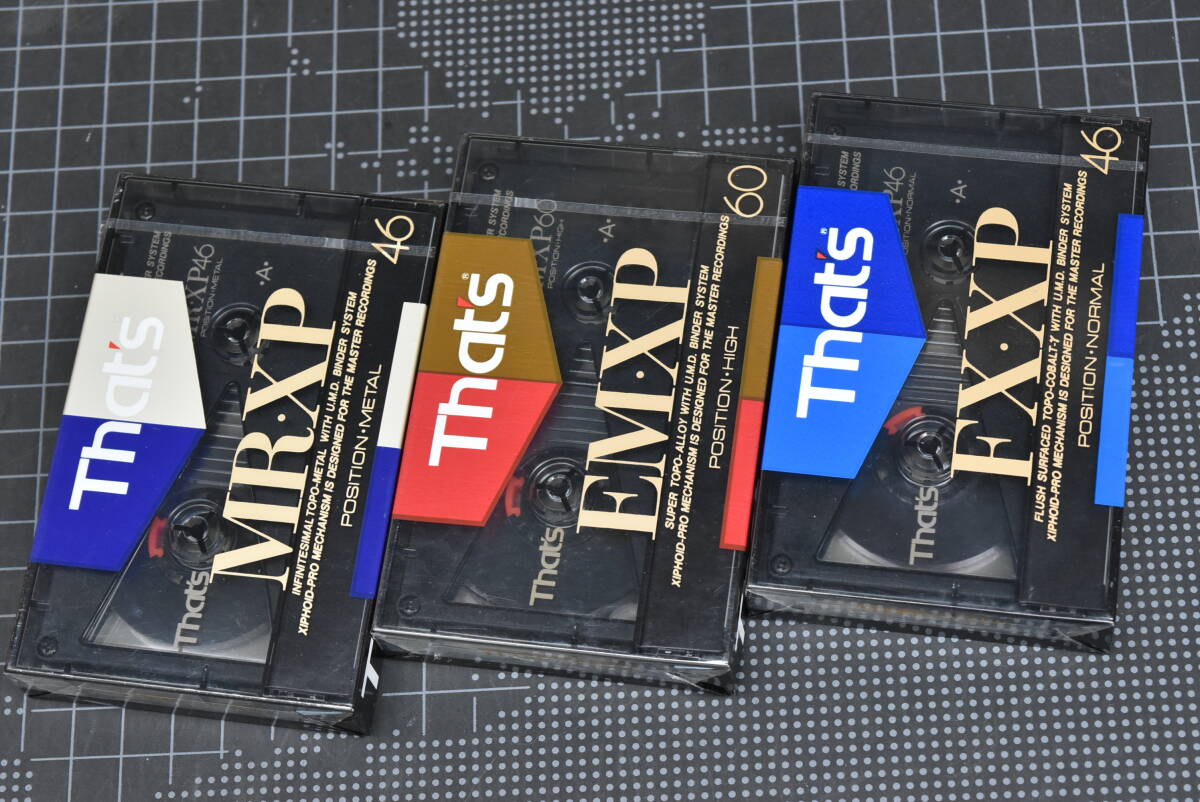 Yahoo!オークション - カセットテープ【That’s ゛FX-XP46・EM-XP60・M...